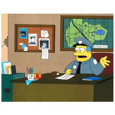 1F16 (Season 5) | Simpsons Production Art — Acme Archives Direct