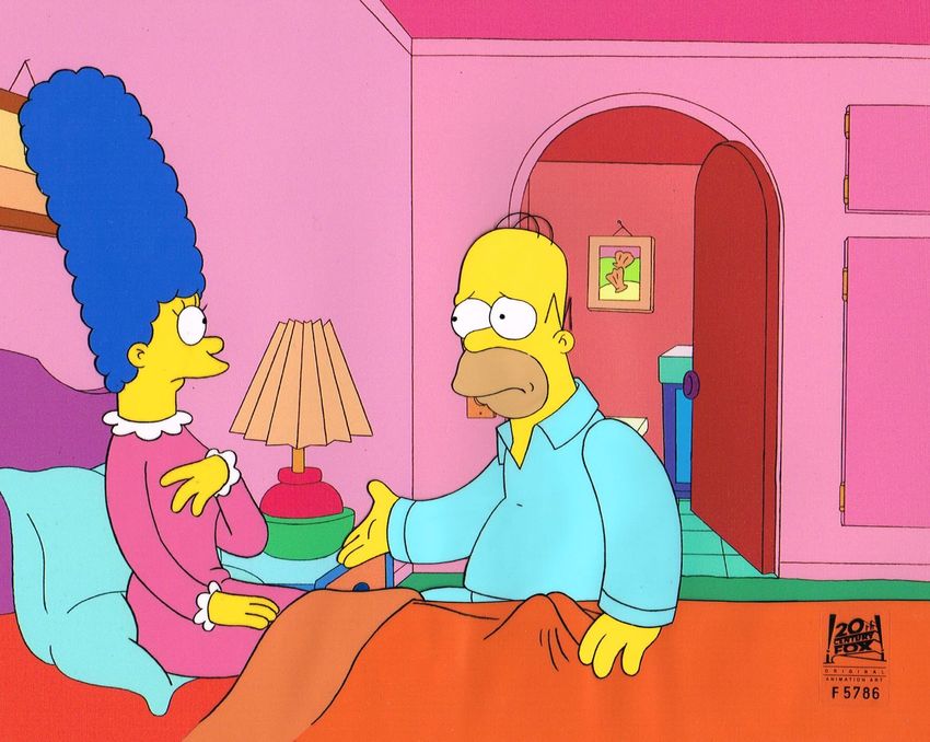 Simpsons Cels — Acme Archives Direct