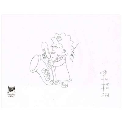 8F06 (Season 3) | Simpsons Production Art — Acme Archives Direct