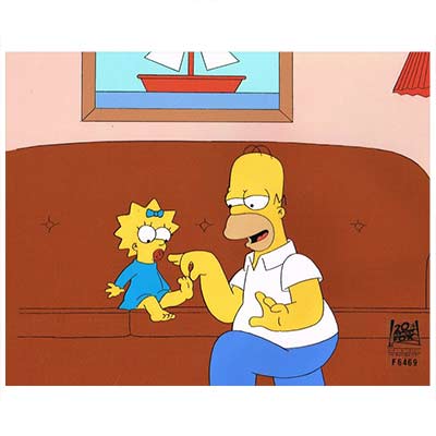 AABF01 (Season 10) | Simpsons Production Art — Acme Archives Direct