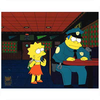 CABF14 (Season 12) | Simpsons Production Art — Acme Archives Direct