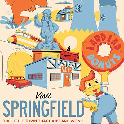 Springfield: A Hidden Gem by Steve Thomas | The Simpsons Art — Acme ...