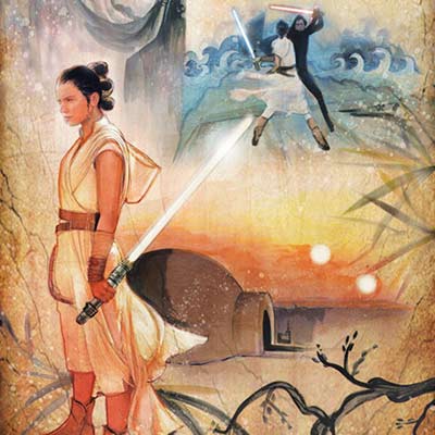 Rey's Journey by Lin Zy | Star Wars — Acme Archives Direct