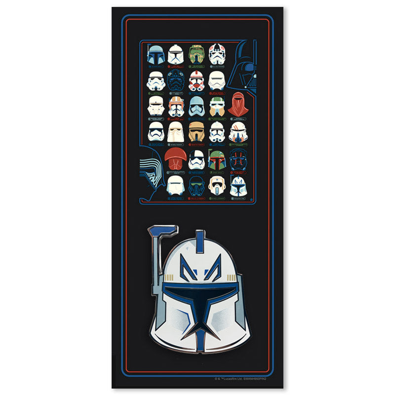 Helmets: Captain Rex Collectible Pin | Star Wars — Acme Archives Direct