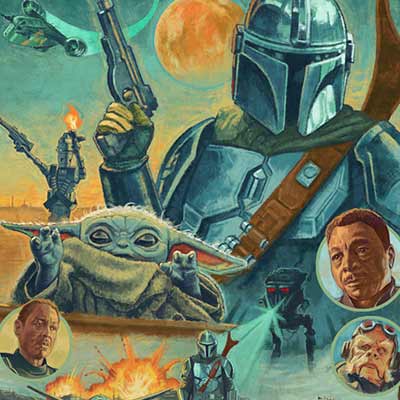 Walk The Way by Colin Murdoch | Star Wars Artwork — Acme Archives Direct