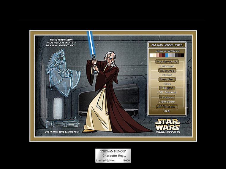 Obi-Wan Kenobi Character Key | Star Wars — Acme Archives Direct