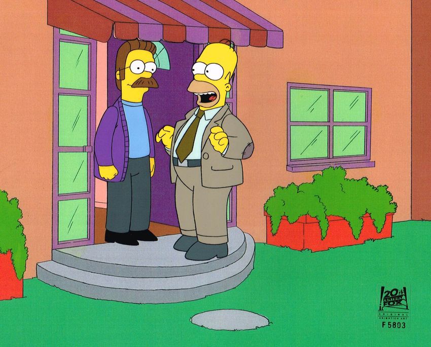 Simpsons Cels — Acme Archives Direct