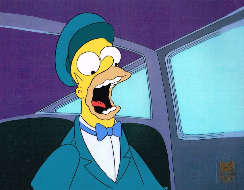 Simpsons Cels — Acme Archives Direct