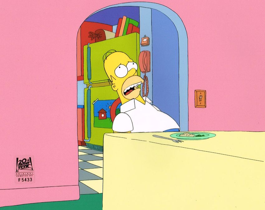 Simpsons Cels — Acme Archives Direct