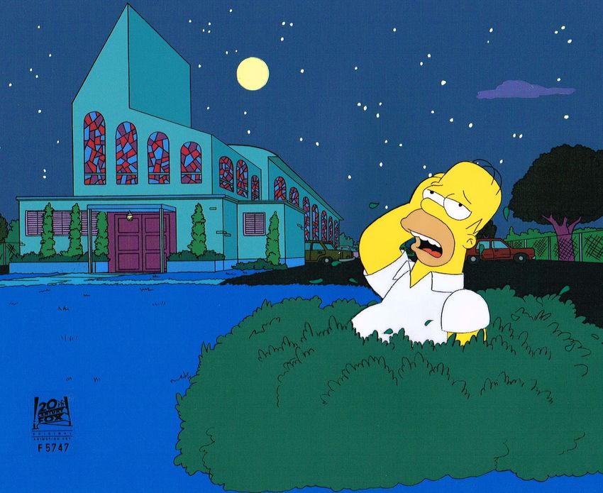 Simpsons Cels — Acme Archives Direct