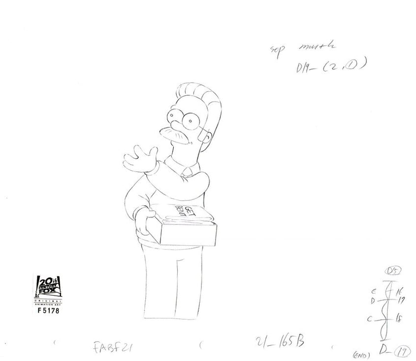 FABF21 (Season 16) | Simpsons Production Art — Acme Archives Direct