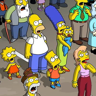 Crowd Aghast | The Simpsons Movie — Acme Archives Direct