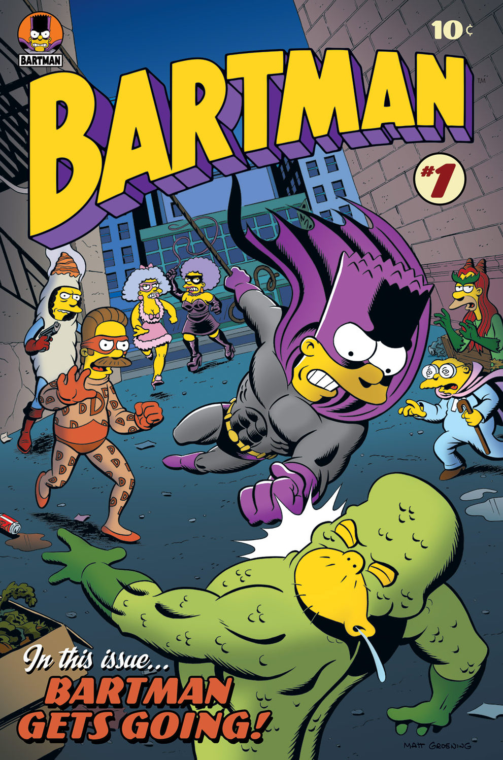 Bartman by Bill Morrison | The Simpsons — Acme Archives Direct