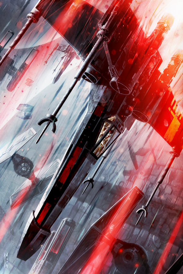 The Final Strike by Raymond Swanland | Star Wars — Acme Archives Direct