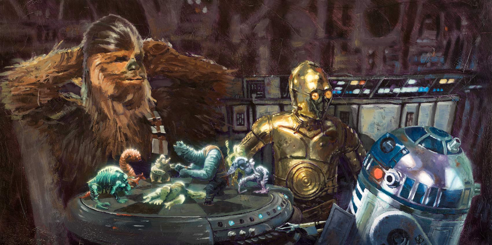 Let the Wookiee Win by Christopher Clark | Star Wars — Acme Archives Direct
