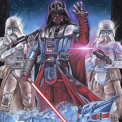 Vader at Hoth by Victor Garduno | Star Wars — Acme Archives Direct