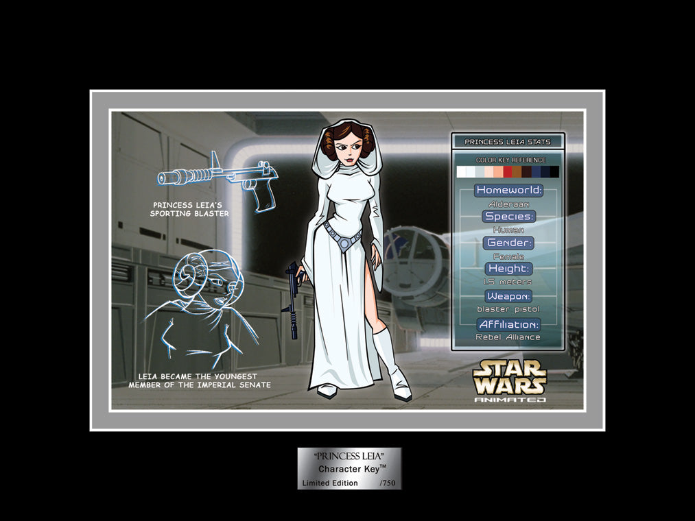 Princess Leia Animated