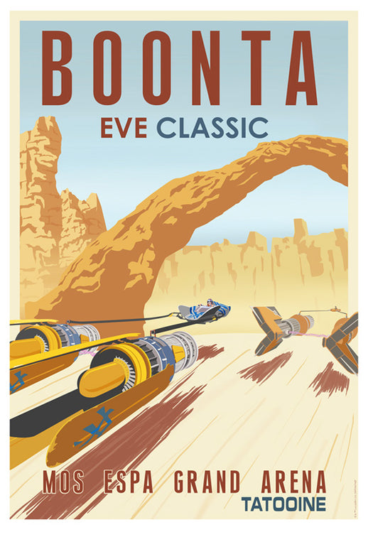 Boonta Eve Classic by Steve Thomas | Star Wars — Acme Archives Direct